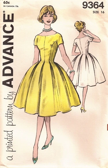Advance 9364 | Vintage Sewing Patterns | Fandom