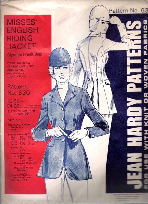 Jean Hardy 630 | Vintage Sewing Patterns | Fandom