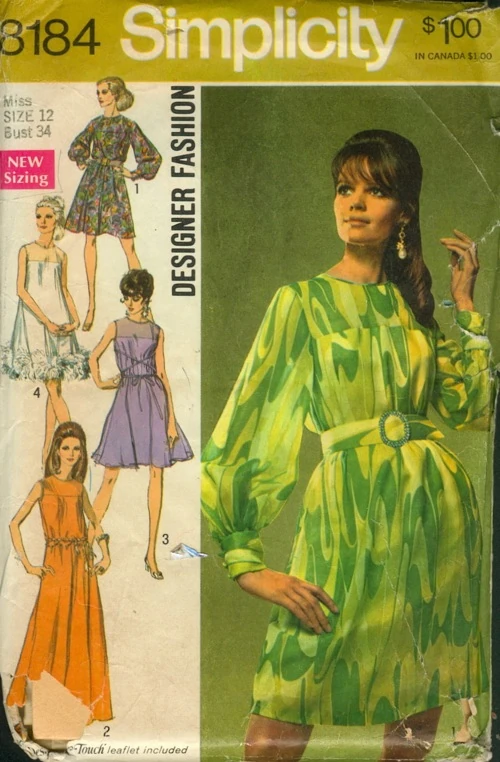 Simplicity 8184 | Vintage Sewing Patterns | Fandom