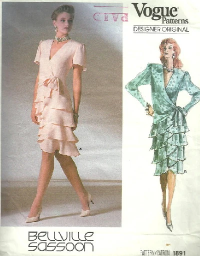 Vogue 1891 B | Vintage Sewing Patterns | Fandom