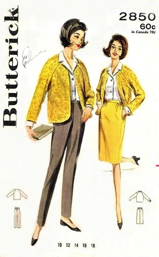 Butterick 2850 | Vintage Sewing Patterns | Fandom