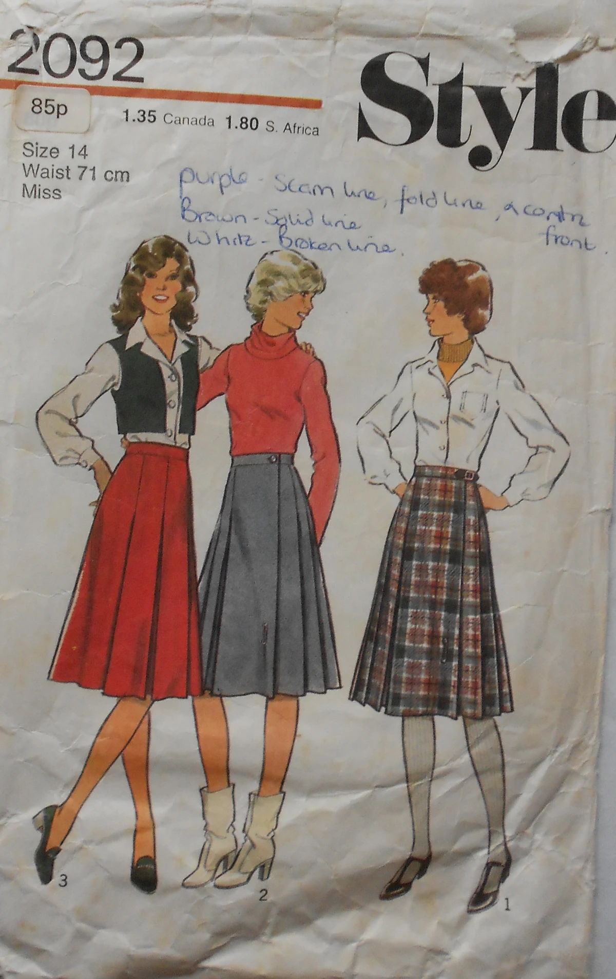 Style 2092 | Vintage Sewing Patterns | Fandom
