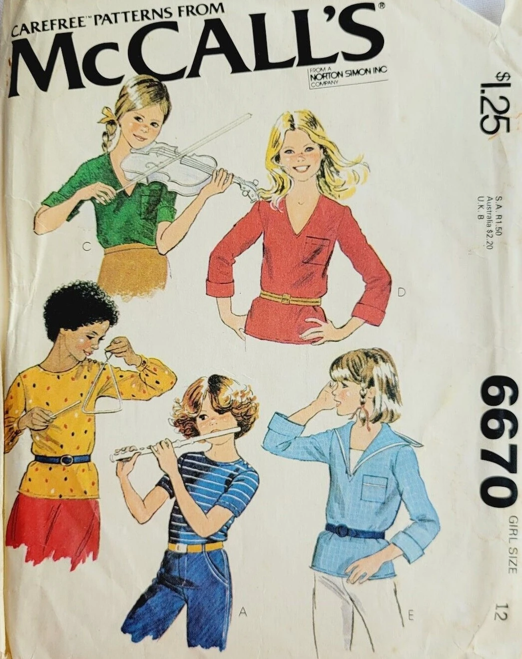McCall's 6670 A | Vintage Sewing Patterns | Fandom