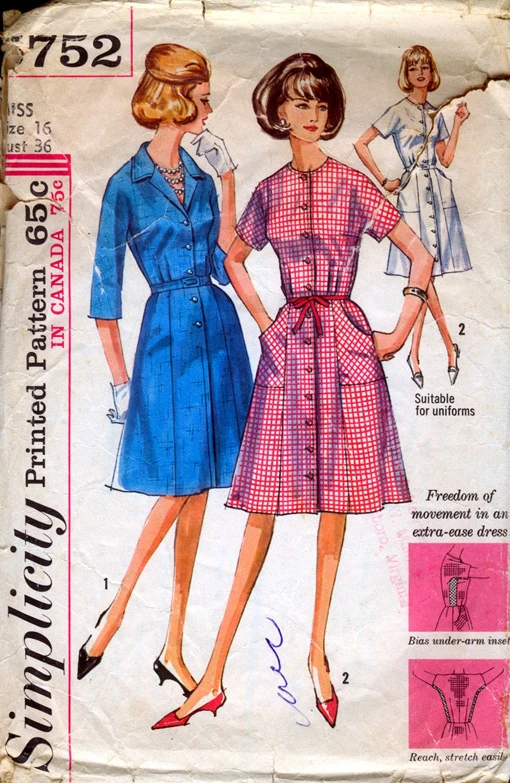 Simplicity 5752 | Vintage Sewing Patterns | Fandom