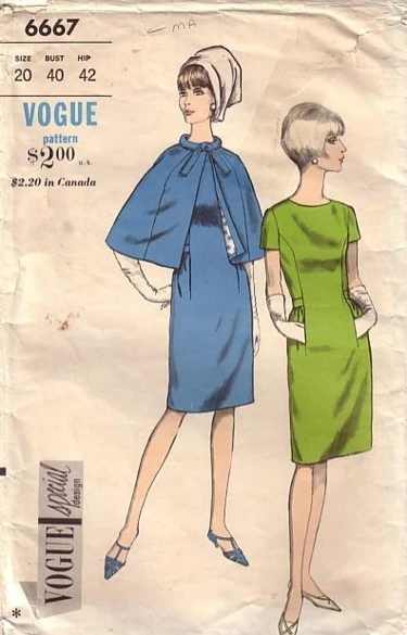 Vogue 6667 | Vintage Sewing Patterns | Fandom