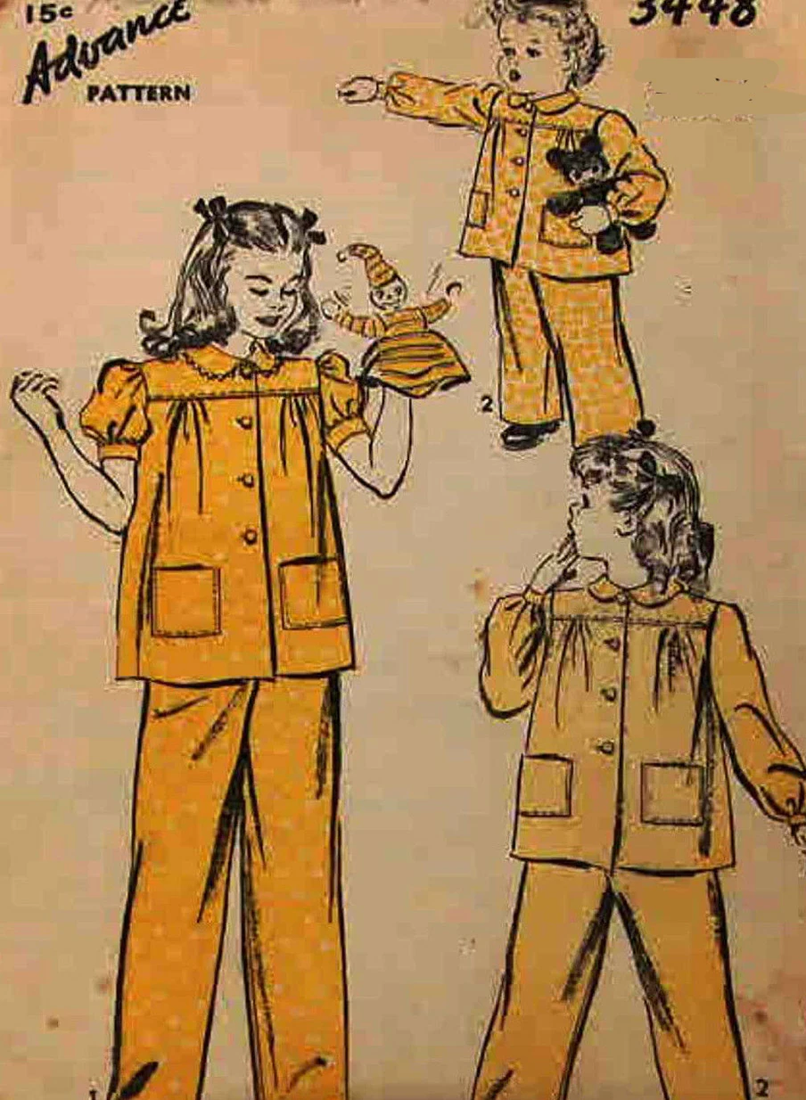 Advance 3448 A | Vintage Sewing Patterns | Fandom