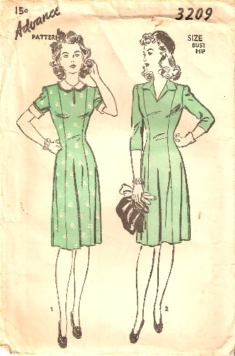 Advance 3209 | Vintage Sewing Patterns | Fandom