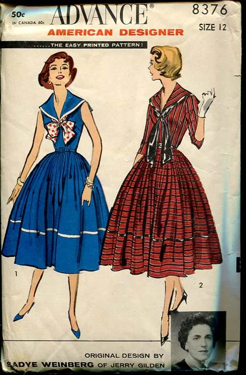 Advance 8376 | Vintage Sewing Patterns | Fandom