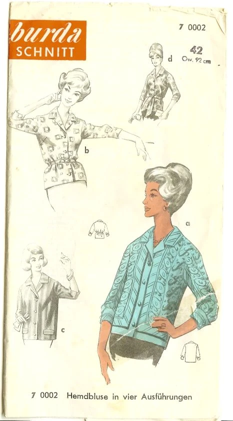 Burda 70002 | Vintage Sewing Patterns | Fandom