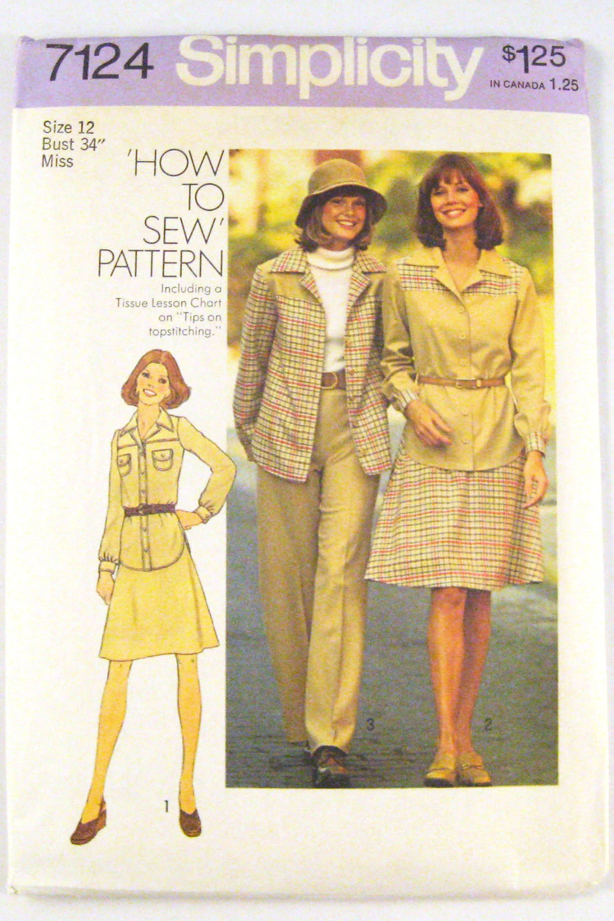 Simplicity 7124 B | Vintage Sewing Patterns | Fandom