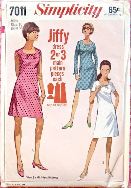 Simplicity 7011 B | Vintage Sewing Patterns | Fandom