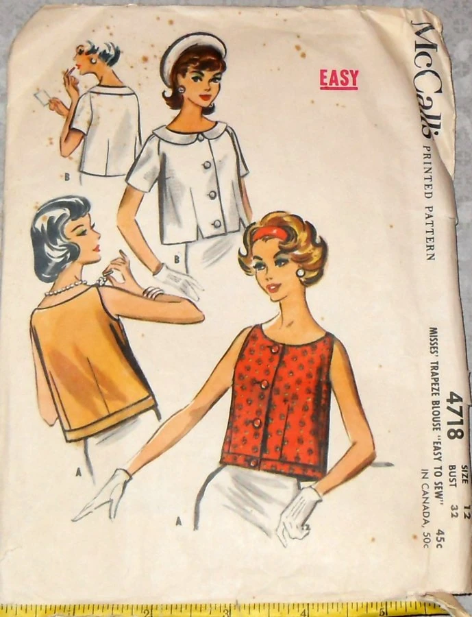 McCall's 4718 | Vintage Sewing Patterns | Fandom