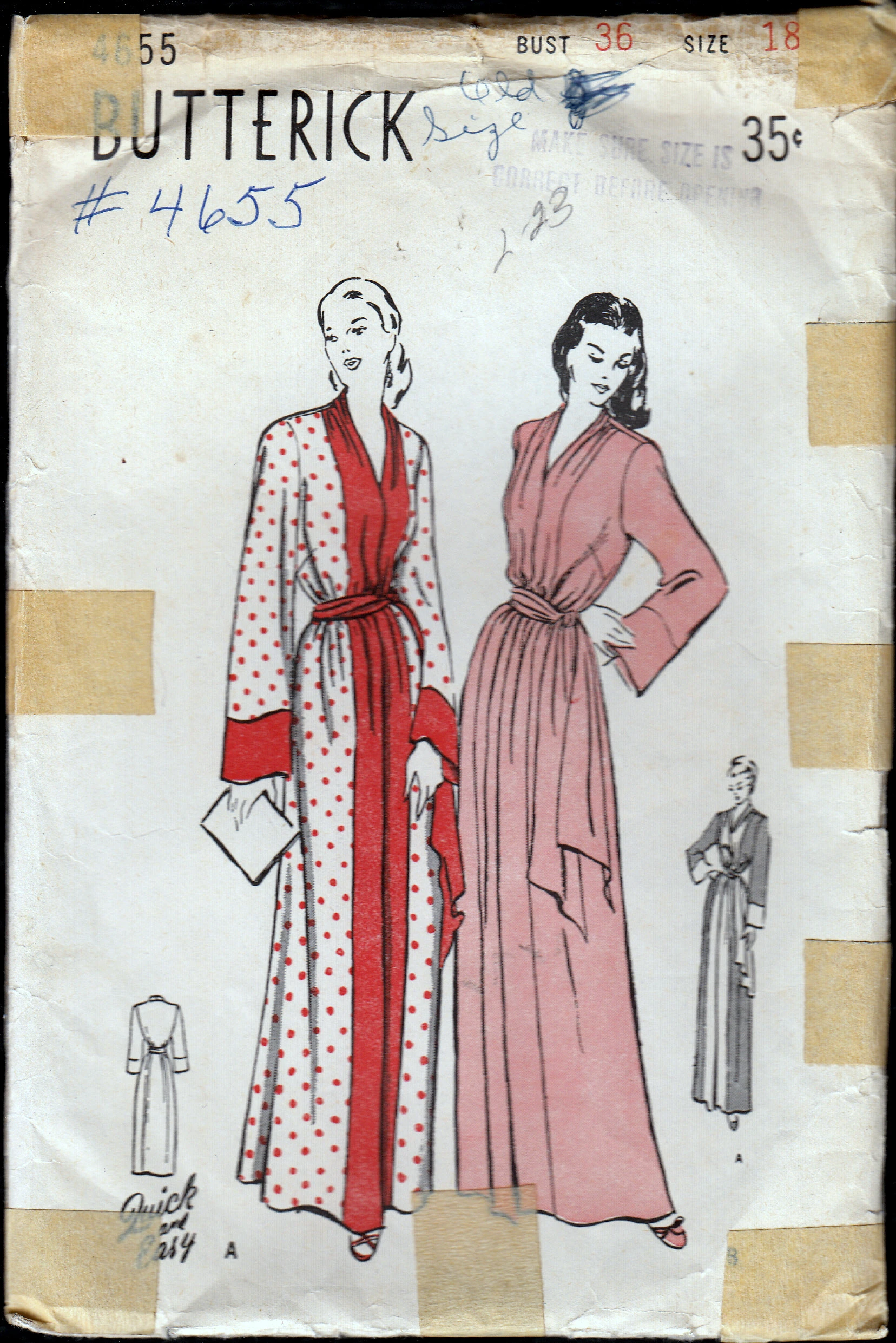 Butterick 4655 A | Vintage Sewing Patterns | Fandom