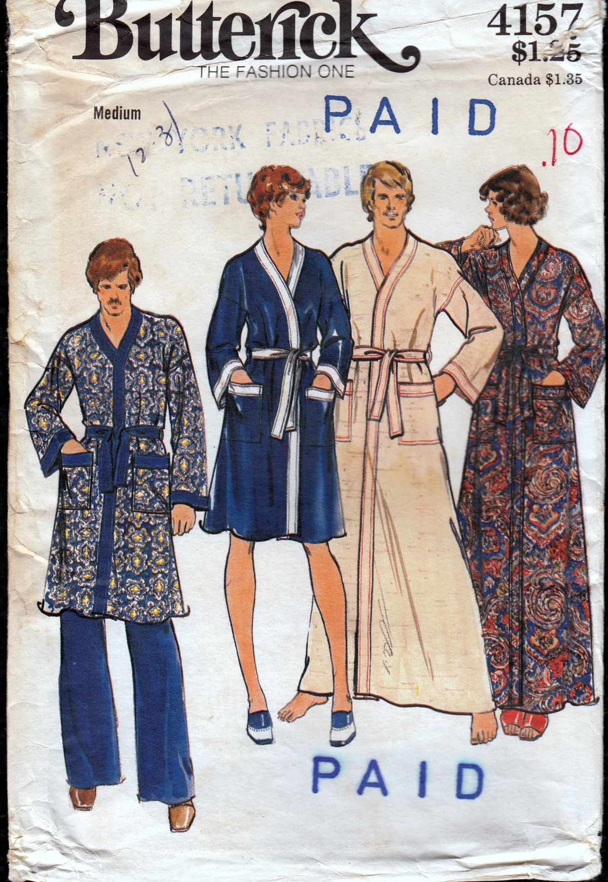 Butterick 4157 B | Vintage Sewing Patterns | Fandom