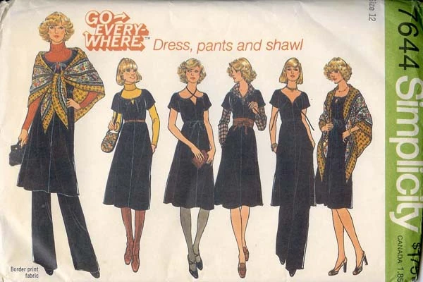 Simplicity 7644 | Vintage Sewing Patterns | Fandom
