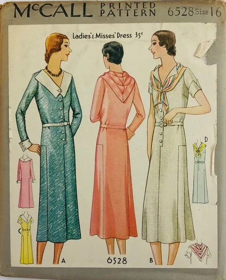 McCall 6528 | Vintage Sewing Patterns | Fandom