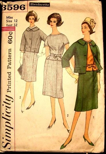 Simplicity 3596 | Vintage Sewing Patterns | Fandom
