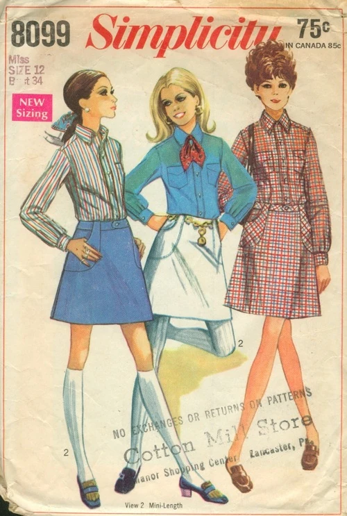 Simplicity 8099 | Vintage Sewing Patterns | Fandom