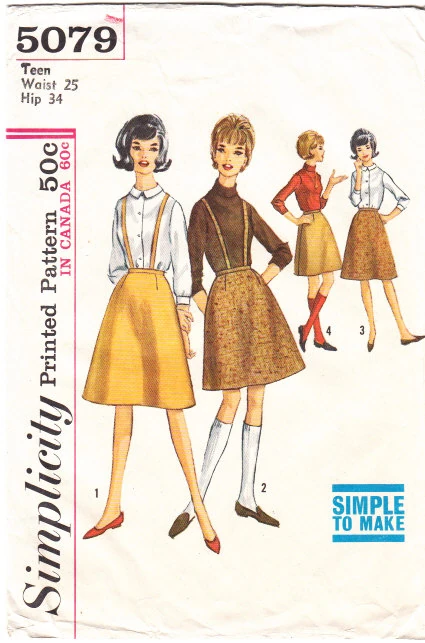 Simplicity 5079 A | Vintage Sewing Patterns | Fandom