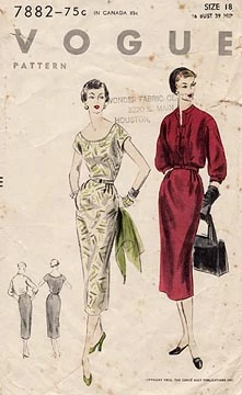 Vogue 7882 A | Vintage Sewing Patterns | Fandom