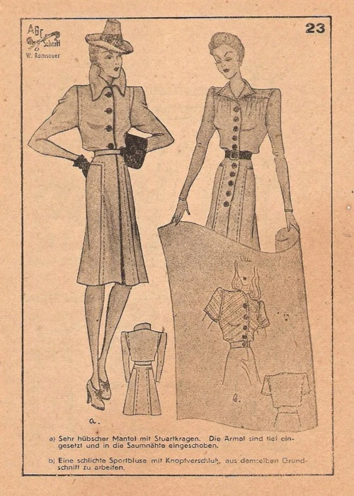 ABC Schnitt 23 | Vintage Sewing Patterns | Fandom