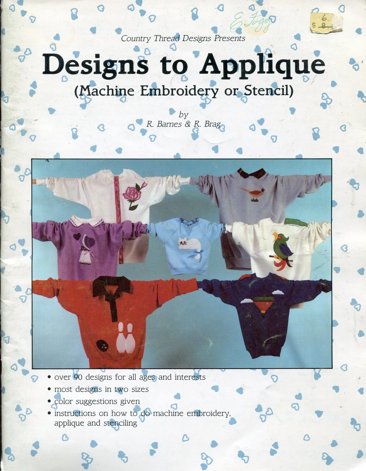 Country Thread Designs Designs to Applique | Vintage Sewing Patterns ...