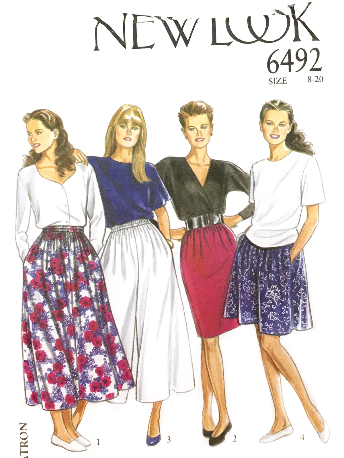New Look 6492 | Vintage Sewing Patterns | Fandom