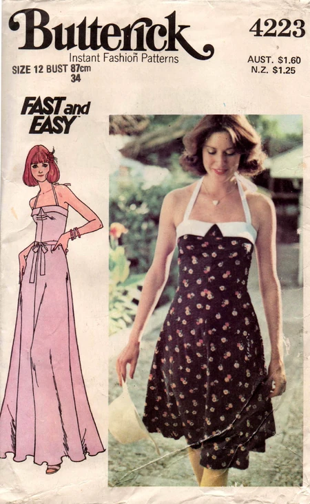 Butterick 4223 A | Vintage Sewing Patterns | Fandom