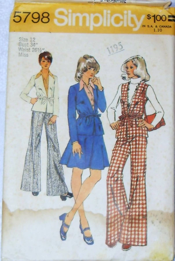 Simplicity 5798 A | Vintage Sewing Patterns | Fandom