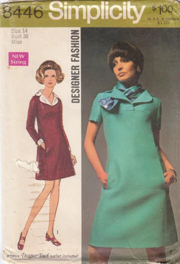 Simplicity 8446 A | Vintage Sewing Patterns | Fandom
