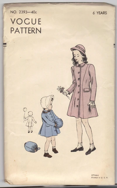 Vogue 2393 A | Vintage Sewing Patterns | Fandom