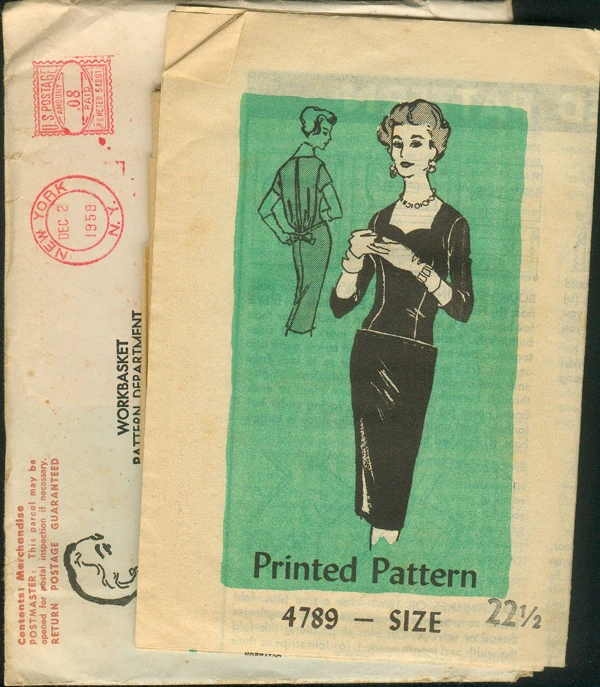 Mail Order 4789 | Vintage Sewing Patterns | Fandom