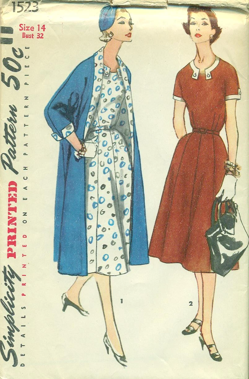 Simplicity 1523 | Vintage Sewing Patterns | Fandom