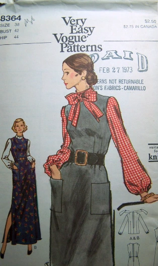 Vogue 8364 C | Vintage Sewing Patterns | Fandom