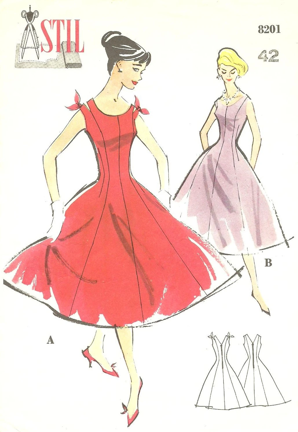 Stil 8201 | Vintage Sewing Patterns | Fandom
