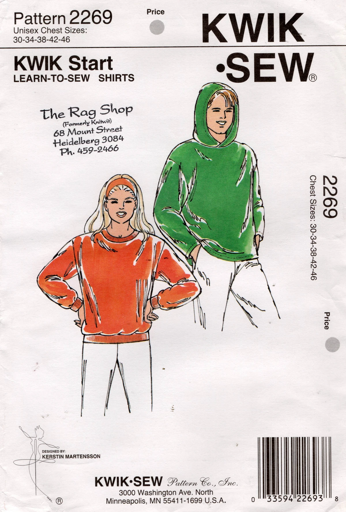 Kwik Sew 2269 | Vintage Sewing Patterns | Fandom