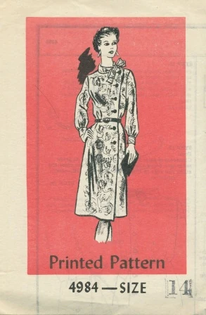 Anne Adams 4984 B | Vintage Sewing Patterns | Fandom