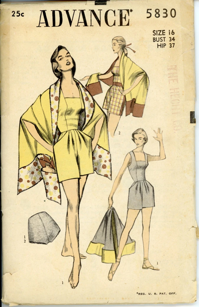 Advance 5830 | Vintage Sewing Patterns | Fandom