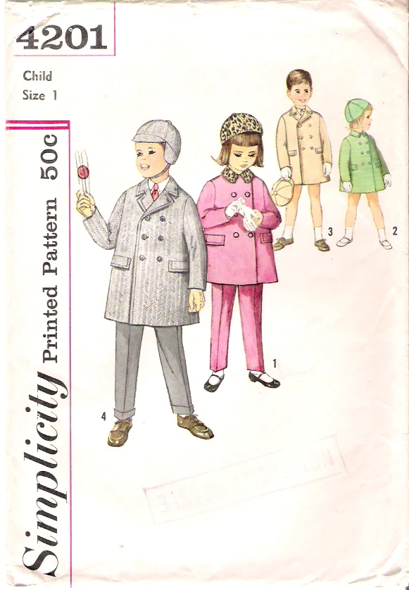 Simplicity 4201 | Vintage Sewing Patterns | Fandom