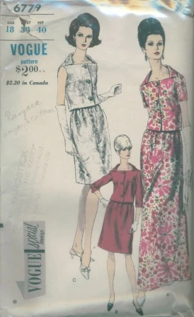 Vogue 6779 | Vintage Sewing Patterns | Fandom