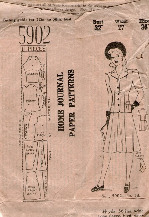 Australian Home Journal 5902 | Vintage Sewing Patterns | Fandom