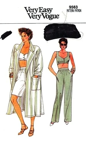 Vogue 9563 | Vintage Sewing Patterns | Fandom