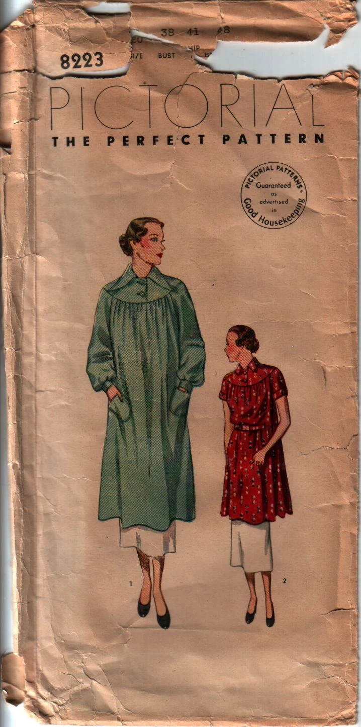 Pictorial Review 8223 | Vintage Sewing Patterns | Fandom