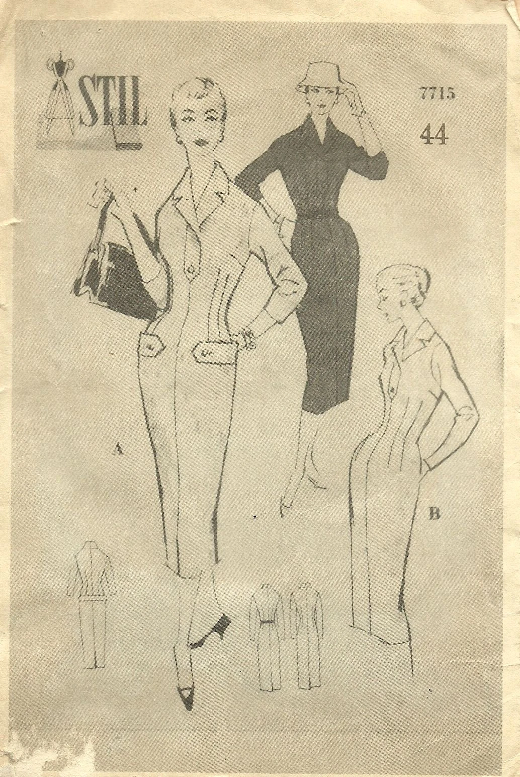Stil 7715 | Vintage Sewing Patterns | Fandom