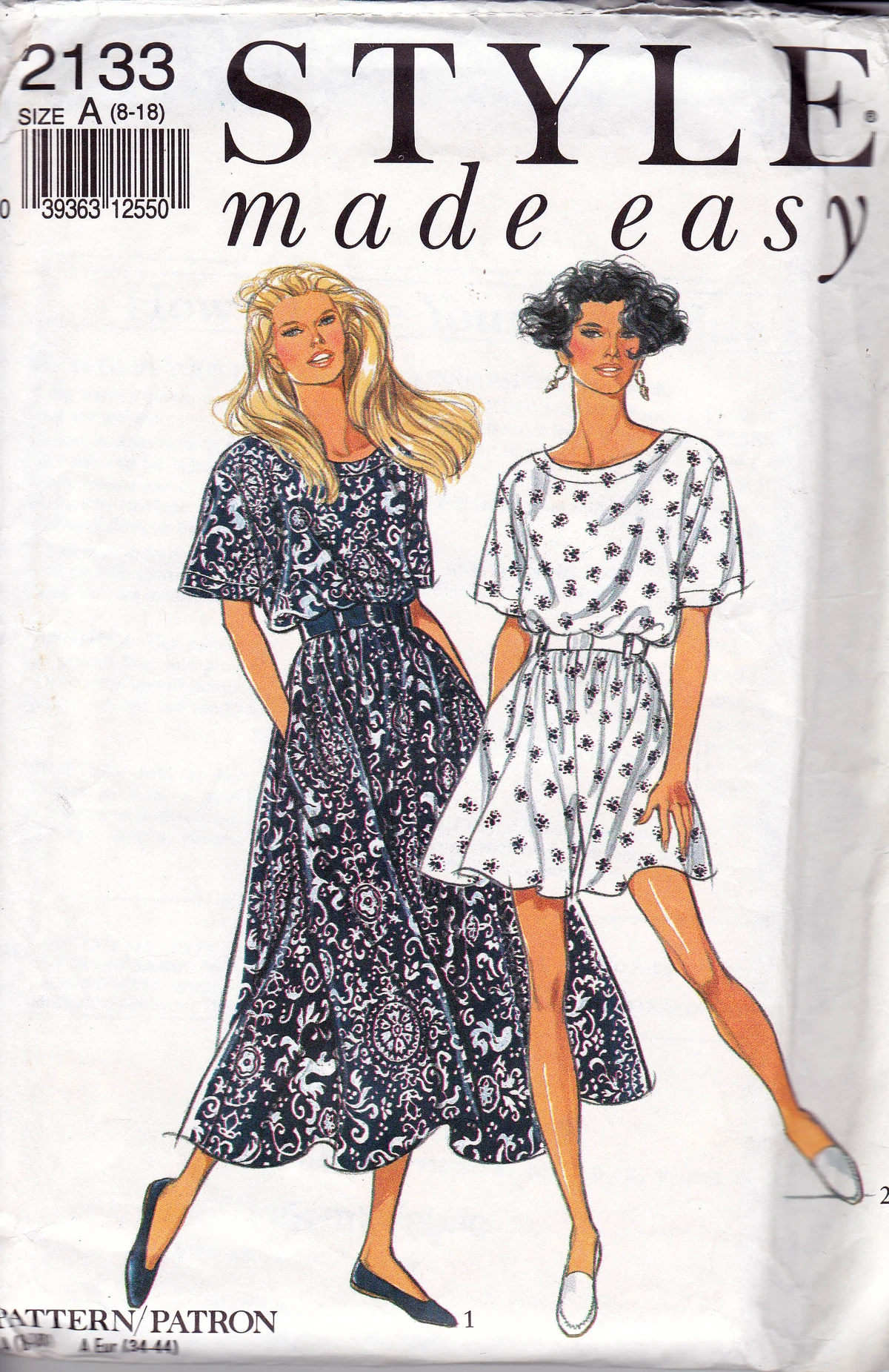 Style 2133 A | Vintage Sewing Patterns | Fandom