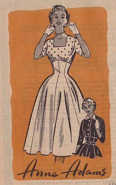 Anne Adams 4567 B | Vintage Sewing Patterns | Fandom