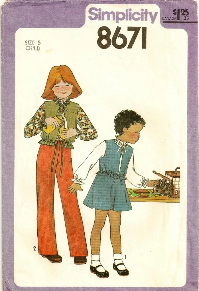 Simplicity 8671 B | Vintage Sewing Patterns | Fandom