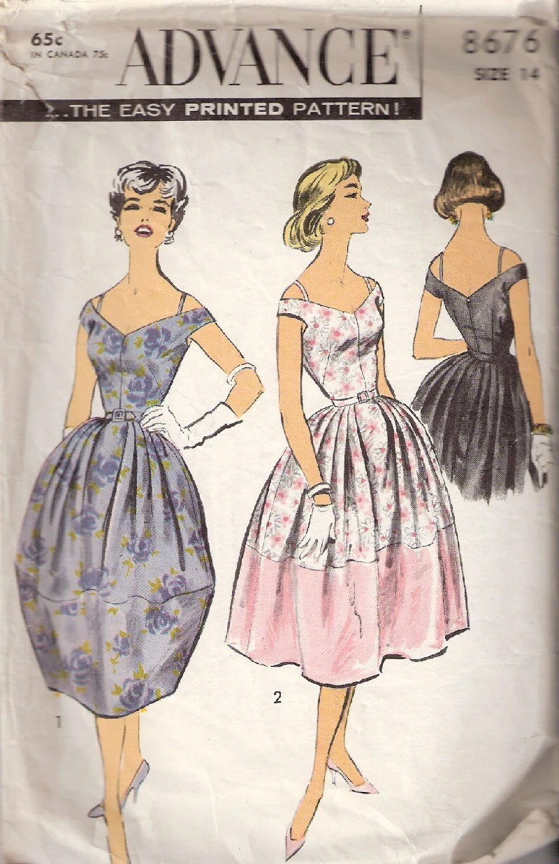 Advance 8676 | Vintage Sewing Patterns | Fandom