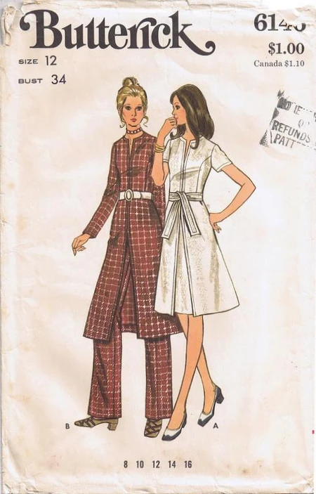 Butterick 6146 | Vintage Sewing Patterns | Fandom