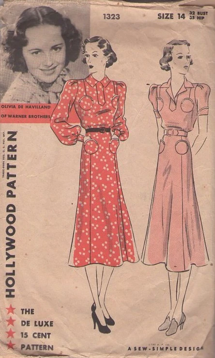 Hollywood 1323 | Vintage Sewing Patterns | Fandom